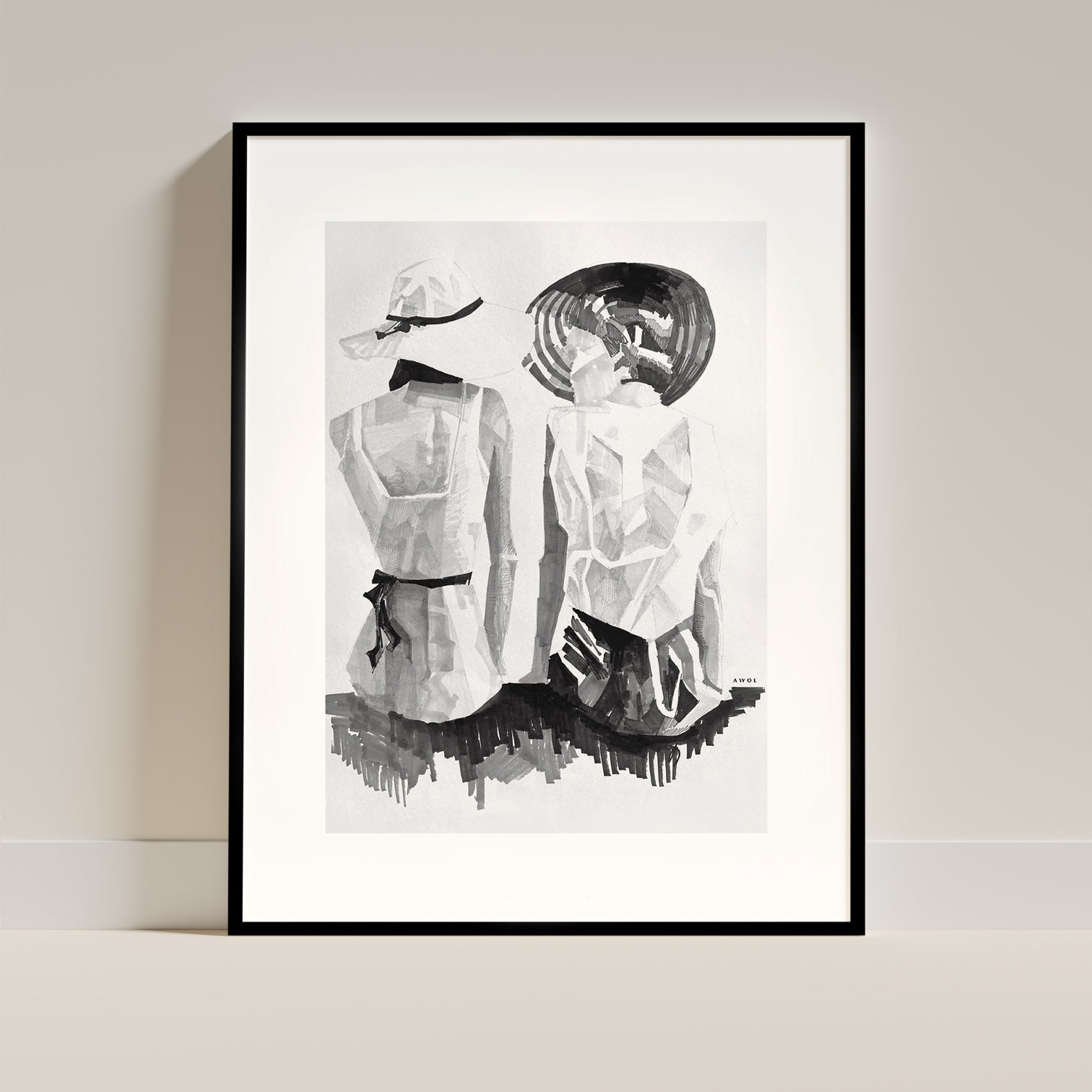Poetic Wall Art: Black & White Inspiring Art Prints | AWOL Creations ...